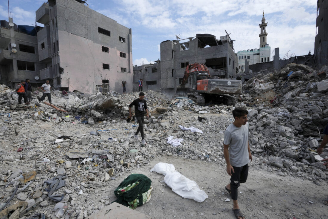 Thousands of bodies lie buried in rubble in Gaza | News, Sports, Jobs ...
